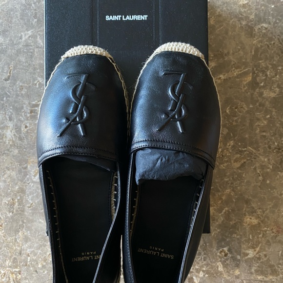 Yves Saint Laurent | Shoes | Ysl Logo Espadrille | Poshmark